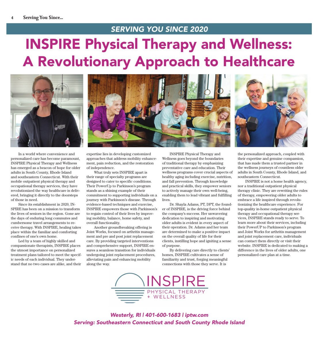 A Revolutionary Approach to Healthcare - INSPIRE